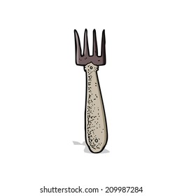 Cartoon Fork Stock Vector (Royalty Free) 209987284 | Shutterstock