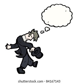 Cartoon Formal Dancing Man Stock Vector (Royalty Free) 84167143 ...