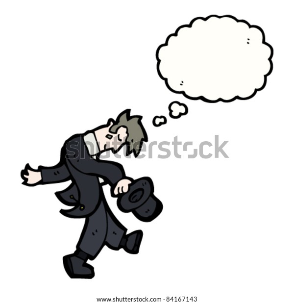 Cartoon Formal Dancing Man Stock Vector (Royalty Free) 84167143 ...