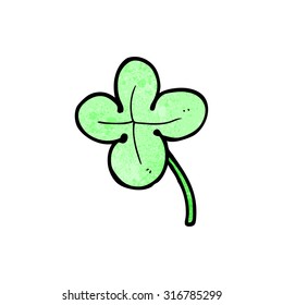 Cartoon Four Leaf Clover Stock Illustration 319394081
