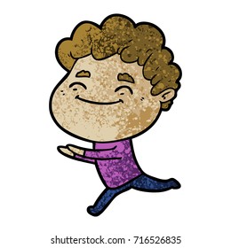 Cartoon Friendly Man Stock Vector (Royalty Free) 716526835 | Shutterstock