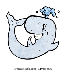 Cartoon Friendly Whale Stock Vector (Royalty Free) 119584075 | Shutterstock