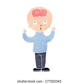 Cartoon Genius Stock Vector (Royalty Free) 177202343 | Shutterstock