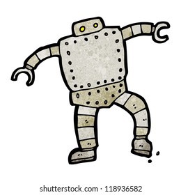 Cartoon Giant Robot Stock Vector (Royalty Free) 118936582 | Shutterstock