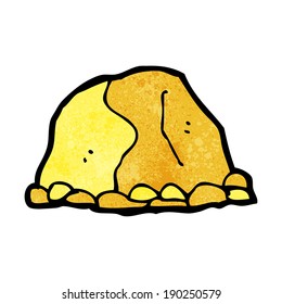 Cartoon Gold Nugget Stock Vector (Royalty Free) 190250579 | Shutterstock