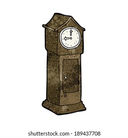 Cartoon Grandfather Clock Stock Vector (Royalty Free) 189437708 ...