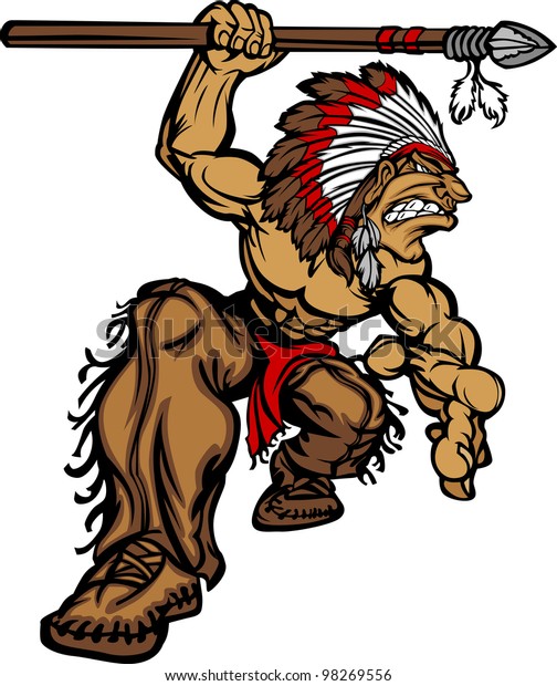 Native American Indian Cartoon