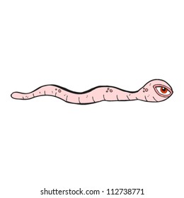 Cartoon Gross Worm Creature Stock Vector (Royalty Free) 112738771 ...