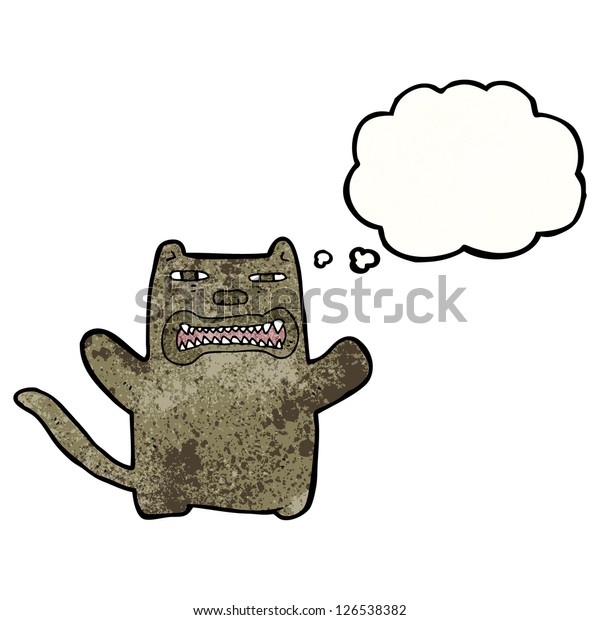 Cartoon Growling Dog Stock Vector (Royalty Free) 126538382 | Shutterstock