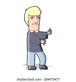 Cartoon Grumpy Man Stock Vector (Royalty Free) 204475477 | Shutterstock