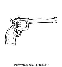 Cartoon Gun Stock Vector (Royalty Free) 171089867 | Shutterstock
