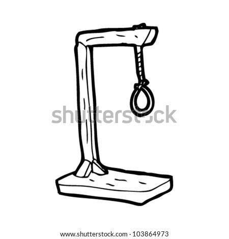Cartoon Hangmans Noose Stock Vector (Royalty Free) 103864973 - Shutterstock