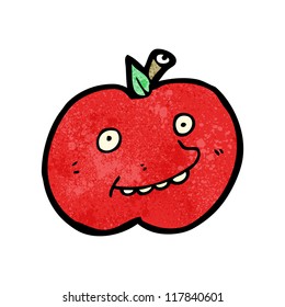 Funny Apple Cartoon Stock Vector (Royalty Free) 117836764 | Shutterstock