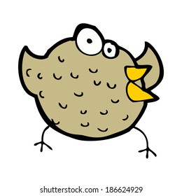 Cartoon Happy Bird Stock Illustration 201928030