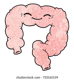 Cartoon Happy Colon Stock Vector (Royalty Free) 733165159 | Shutterstock