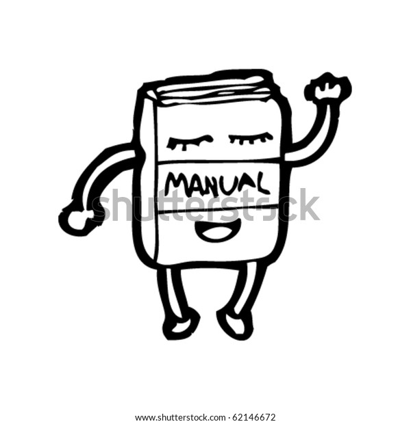 Cartoon Happy Instruction Manual Stock Vector (Royalty Free) 62146672