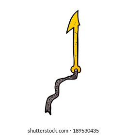 Cartoon Harpoon Stock Vector (Royalty Free) 189530435 | Shutterstock