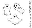 40,266 Ghost Outline Royalty-Free Images, Stock Photos & Pictures ...