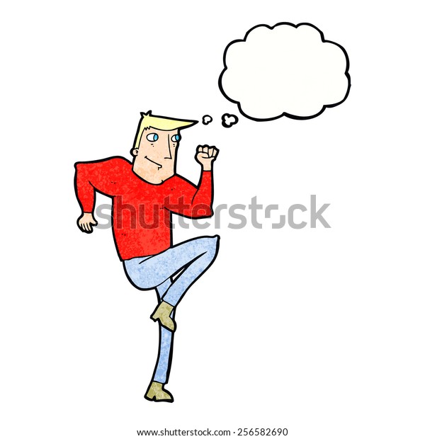 Cartoon Healthy Man Stock Vector (Royalty Free) 256582690 | Shutterstock