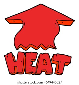 Cartoon Heat Symbol: เวกเตอร์สต็อก (ปลอดค่าลิขสิทธิ์) 649445527 ...