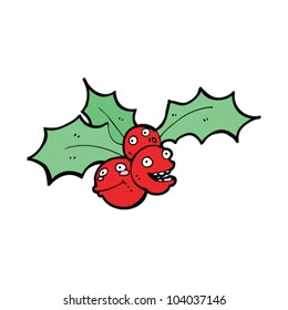 Holly Cartoon Character Stock Vector (Royalty Free) 224983321