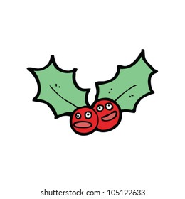 Cartoon Holly Stock Vector (Royalty Free) 105122633 | Shutterstock