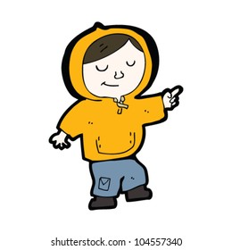 Cartoon Hooded Man Stock Vector (Royalty Free) 104557340 | Shutterstock