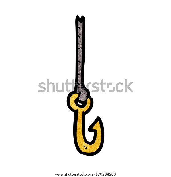 Cartoon Hook Stock Vector (Royalty Free) 190234208 | Shutterstock