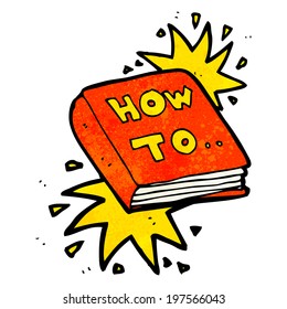 Cartoon How Book Stock Vector (Royalty Free) 197566043 | Shutterstock