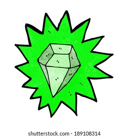 Cartoon Huge Emerald Stock Vector (Royalty Free) 189108314 | Shutterstock