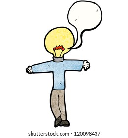 Cartoon Idea Man Stock Vector (Royalty Free) 120098437 | Shutterstock