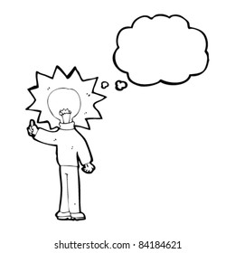 Cartoon Idea Man Stock Vector (Royalty Free) 120098533 | Shutterstock