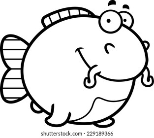 Cartoon Illustration Catfish Sad Crying: Vector có sẵn (miễn phí bản ...