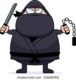 Cartoon Illustration Ninja Shrugging 스톡 벡터(로열티 프리) 228682939 | Shutterstock