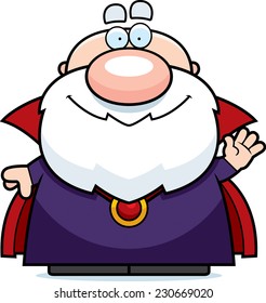 Cartoon Illustration Professor Looking Scared Stock Vector (Royalty ...