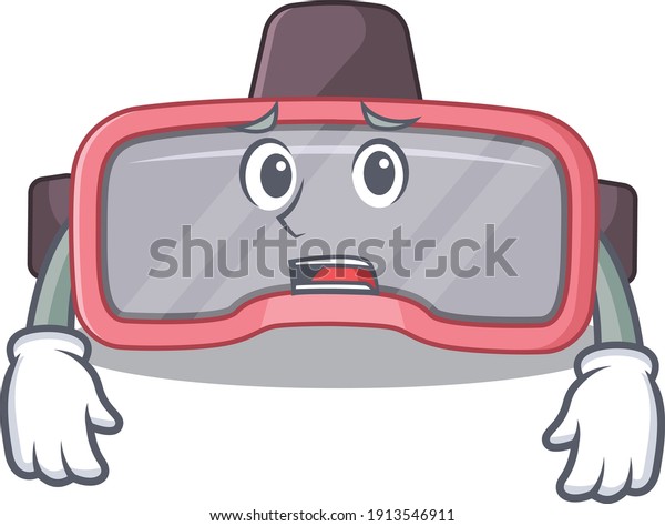 Cartoon Image Design Vr Glasses Showing Stock Vector (Royalty Free ...