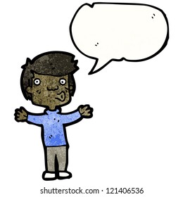 Cartoon Impressed Boy 库存矢量图（免版税）121406536 | Shutterstock