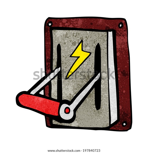 Cartoon Industrial Machine Lever Stock Vector (Royalty Free) 197840723 ...