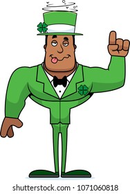 Cartoon Irish Man Looking Drunk Stock Vector (Royalty Free) 1071060818 ...