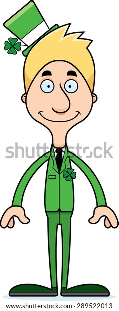 Cartoon Irish Man Smiling Stock Vector (Royalty Free) 289522013 ...