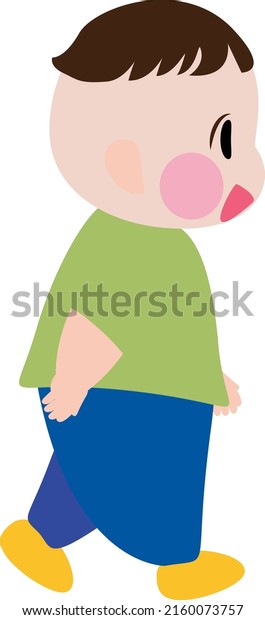 Cartoon Kid Development Kid Growth Stages: เวกเตอร์สต็อก (ปลอดค่า ...