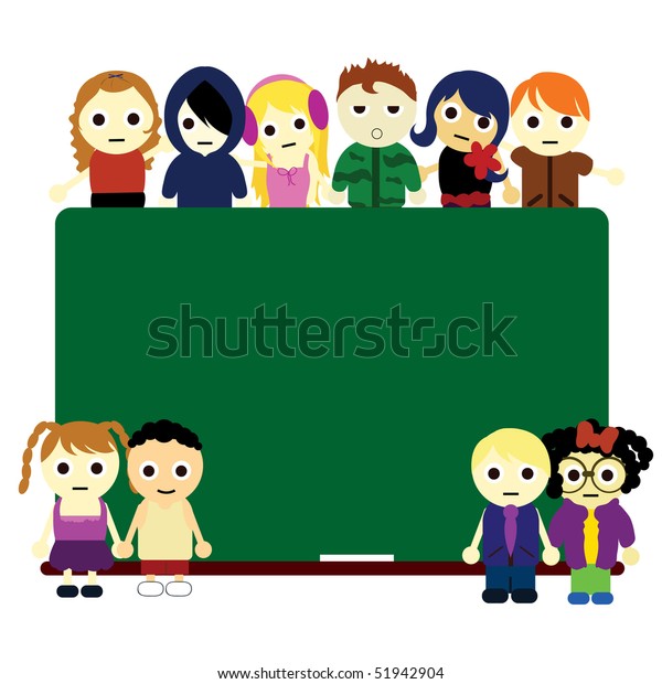 Cartoon Kids Unity Stock Vector (Royalty Free) 51942904 | Shutterstock