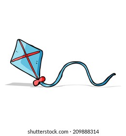 Kite Cloudsa Simple Sketch Drawn By Stock Vector (Royalty Free) 1708264174