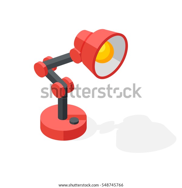 Ilustración vectorial de lámpara de caricatura.: vector de stock (libre ...