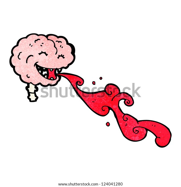Cartoon Laughing Brain Stock Vector (Royalty Free) 124041280 | Shutterstock