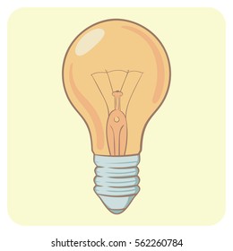 Cartoon Layered Vector Illustration Bright Colored Stock Vector ...