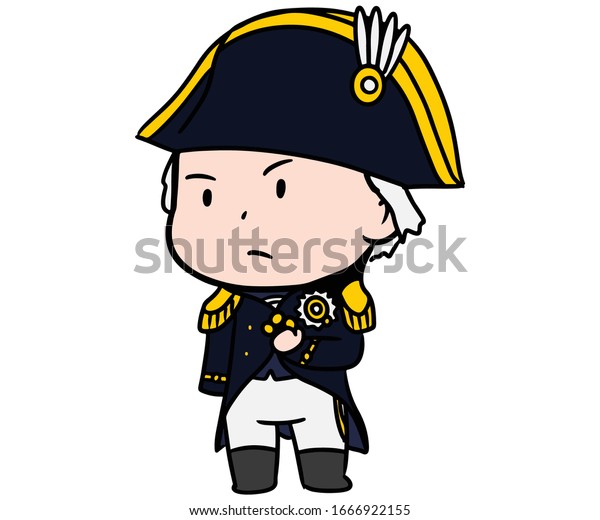 Cartoon Leader Nelson Captain Navy Stock Vector (Royalty Free ...