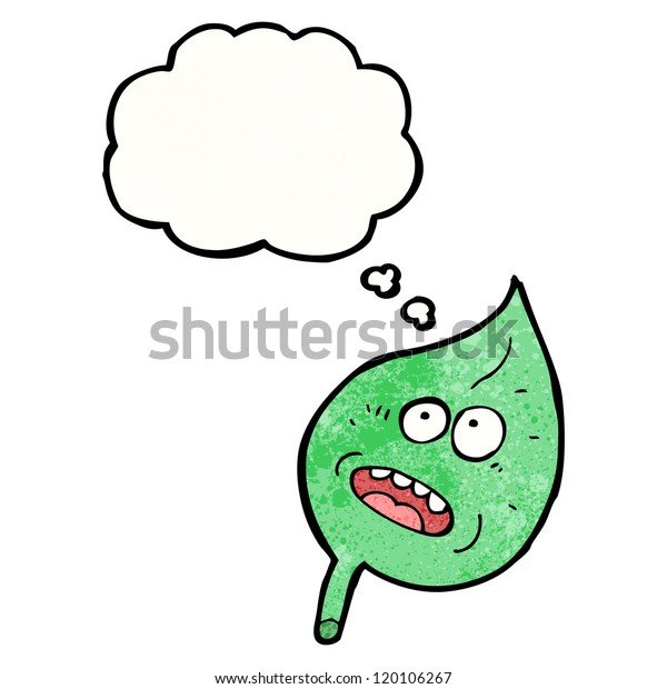 Cartoon Leaf Face Stock Vector (Royalty Free) 120106267 | Shutterstock