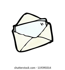 Cartoon Letter Stock Vector (Royalty Free) 119390314 | Shutterstock