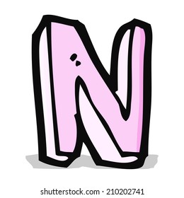 Cartoon Letter Stock Vector (Royalty Free) 210202741 | Shutterstock